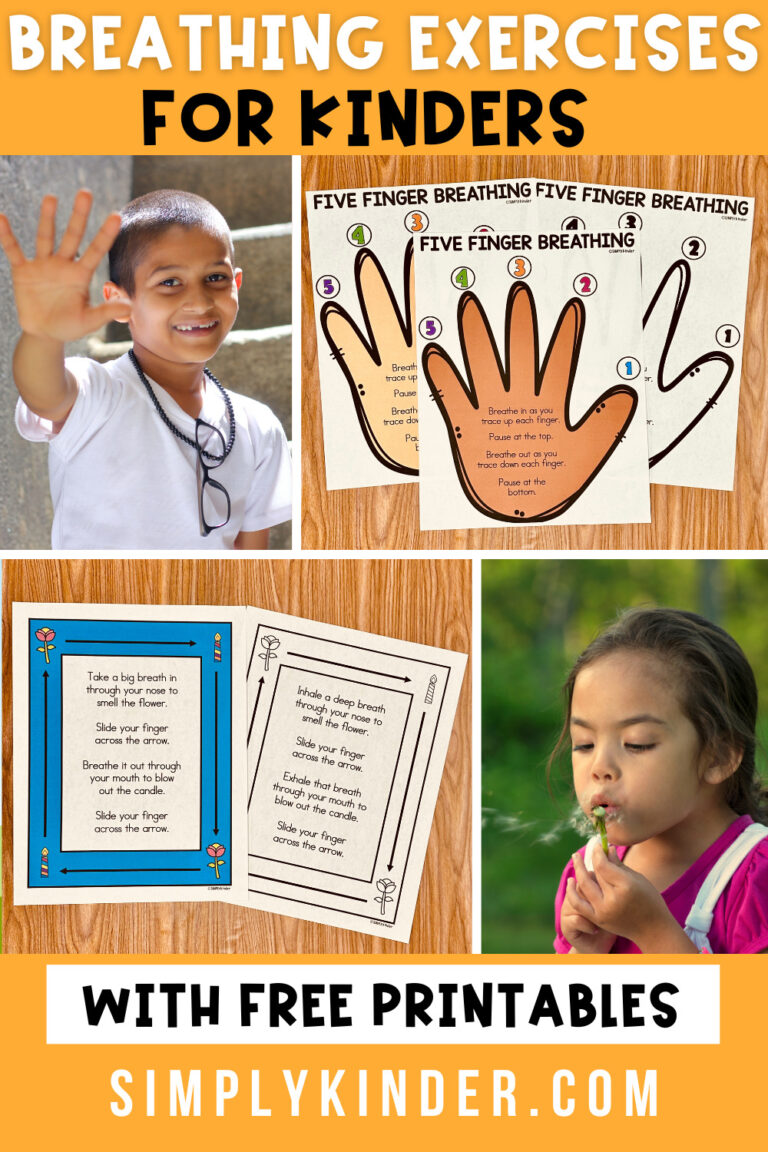 Breathing Exercises for Kindergarten - Simply Kinder