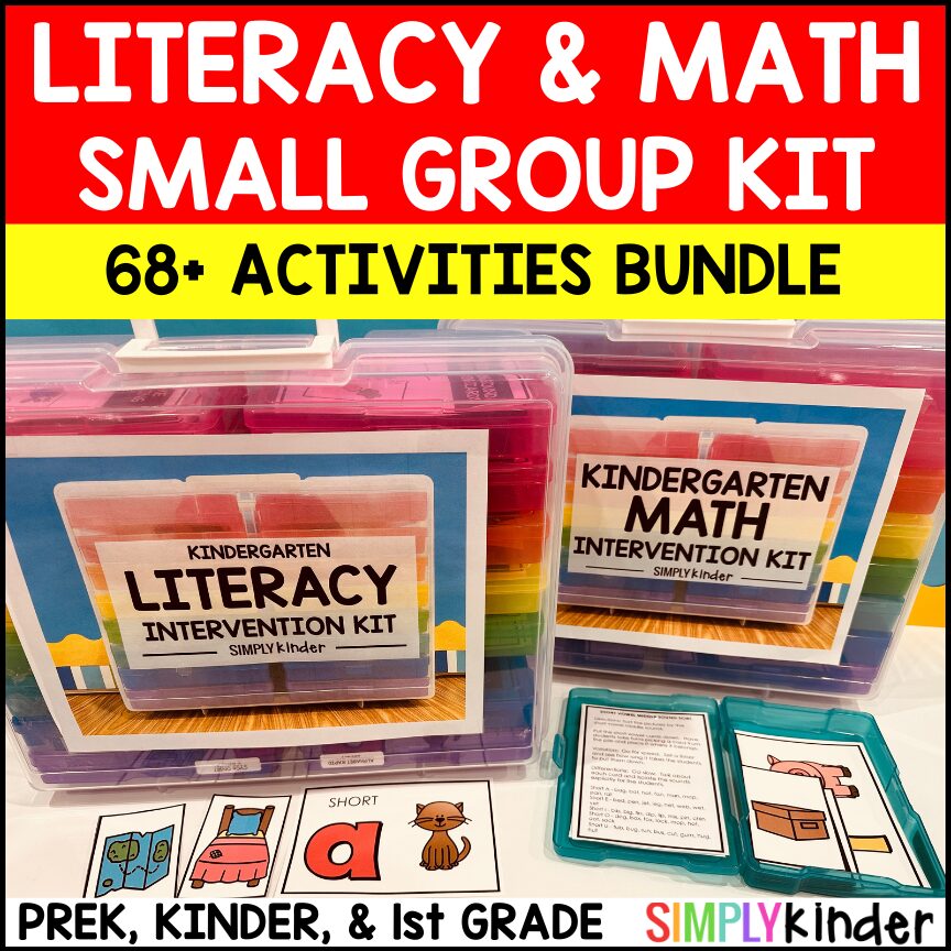 Math Center Ideas for Kindergarten - Simply Kinder