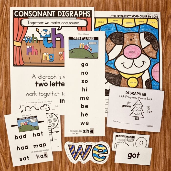 Science of Reading Activities in Kindergarten - Simply Kinder