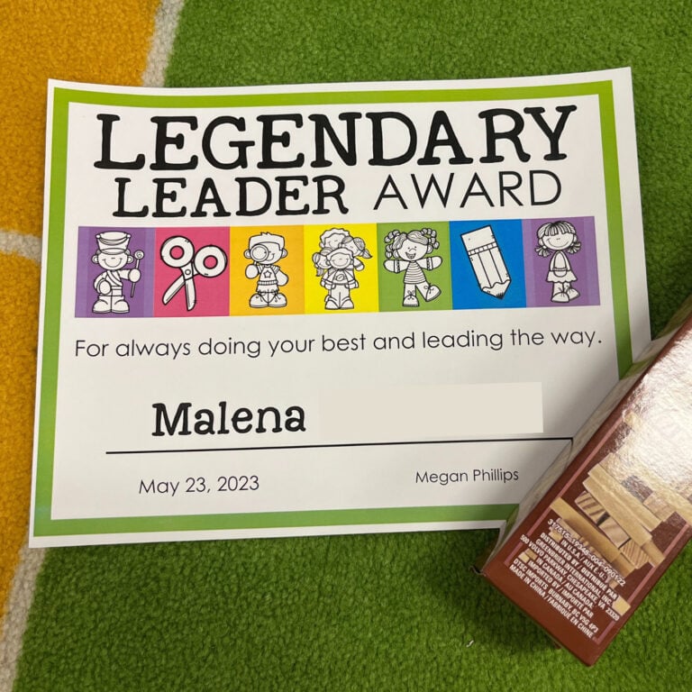 End of the Year Awards in Kindergarten - Simply Kinder