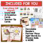 Science of Reading Bundle: Sound Wall, Decodable Readers, Sight Words ...