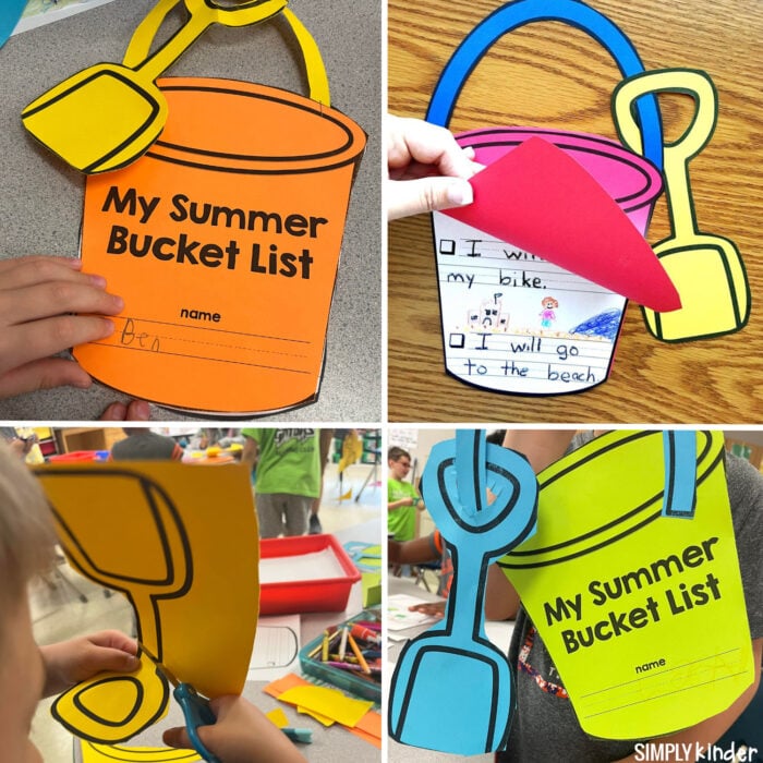 Kindergarten Summer Bucket List - Simply Kinder