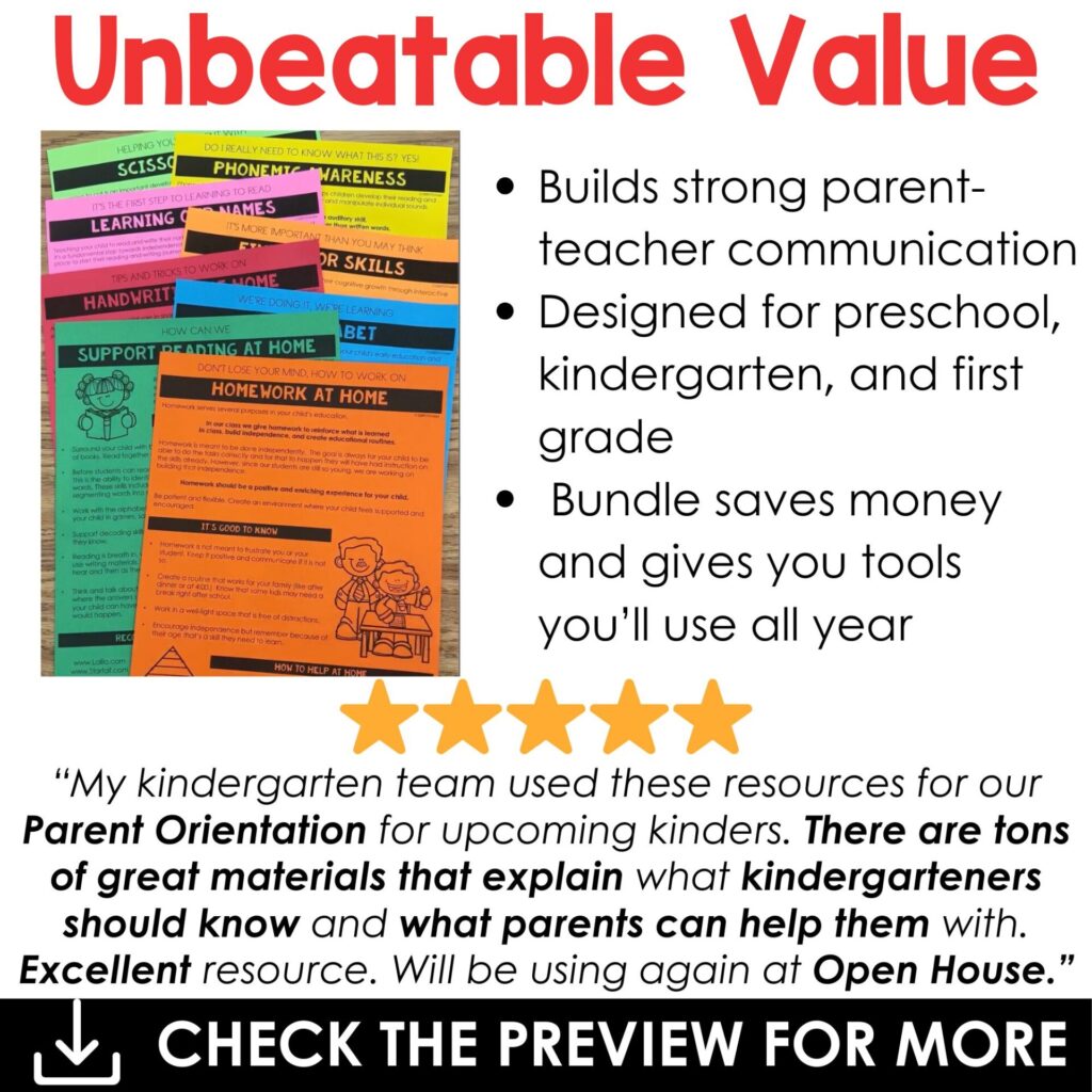 Welcome Back to School Activities for Kindergarten Flipbook, Handouts ...