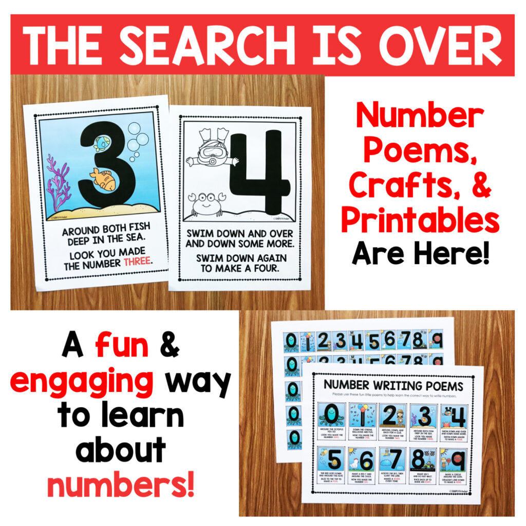 Alphabet & Number Formation Poems with Posters, Activities, Crafts ...