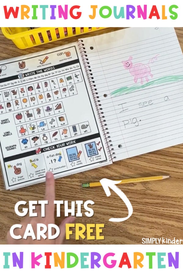 How-to-Use Writing Journals in Kindergarten - Simply Kinder