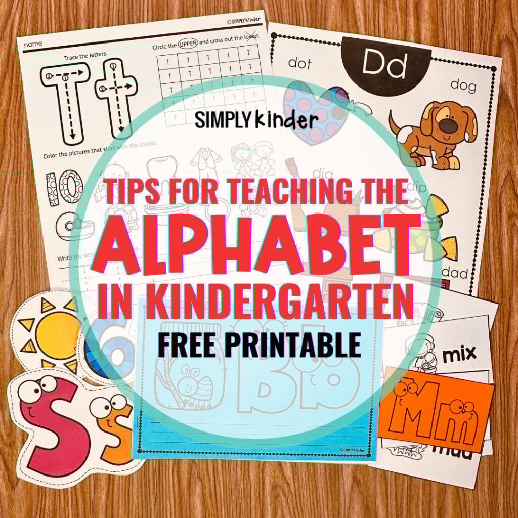 Activities to Teach the Alphabet in Kindergarten - Simply Kinder