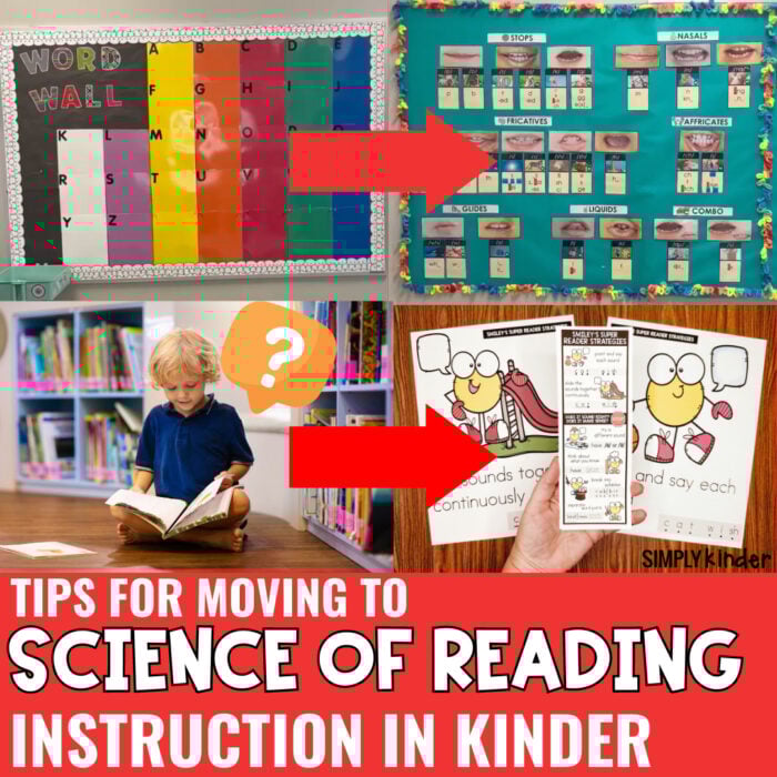 Science of Reading vs Balanced Literacy in Kindergarten - Simply Kinder