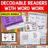 Decodable Readers, Passages, Books & Word Work, Science of Reading ...