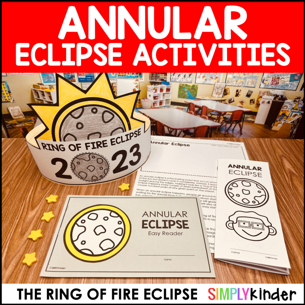 Annular Eclipse 2023 Kids Activities - Simply Kinder