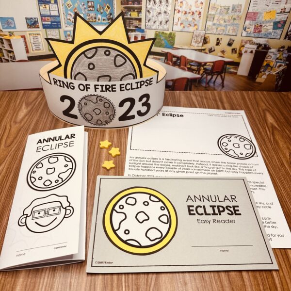Annular Eclipse Activities for Your Classroom - Simply Kinder