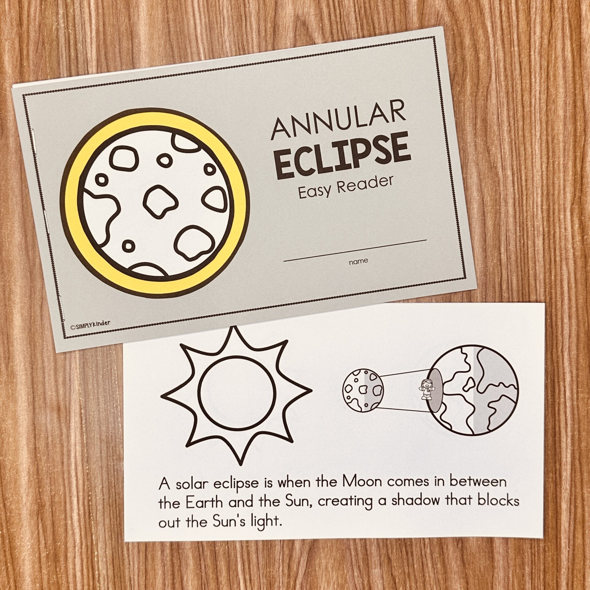 Annular Eclipse Upsell - Simply Kinder