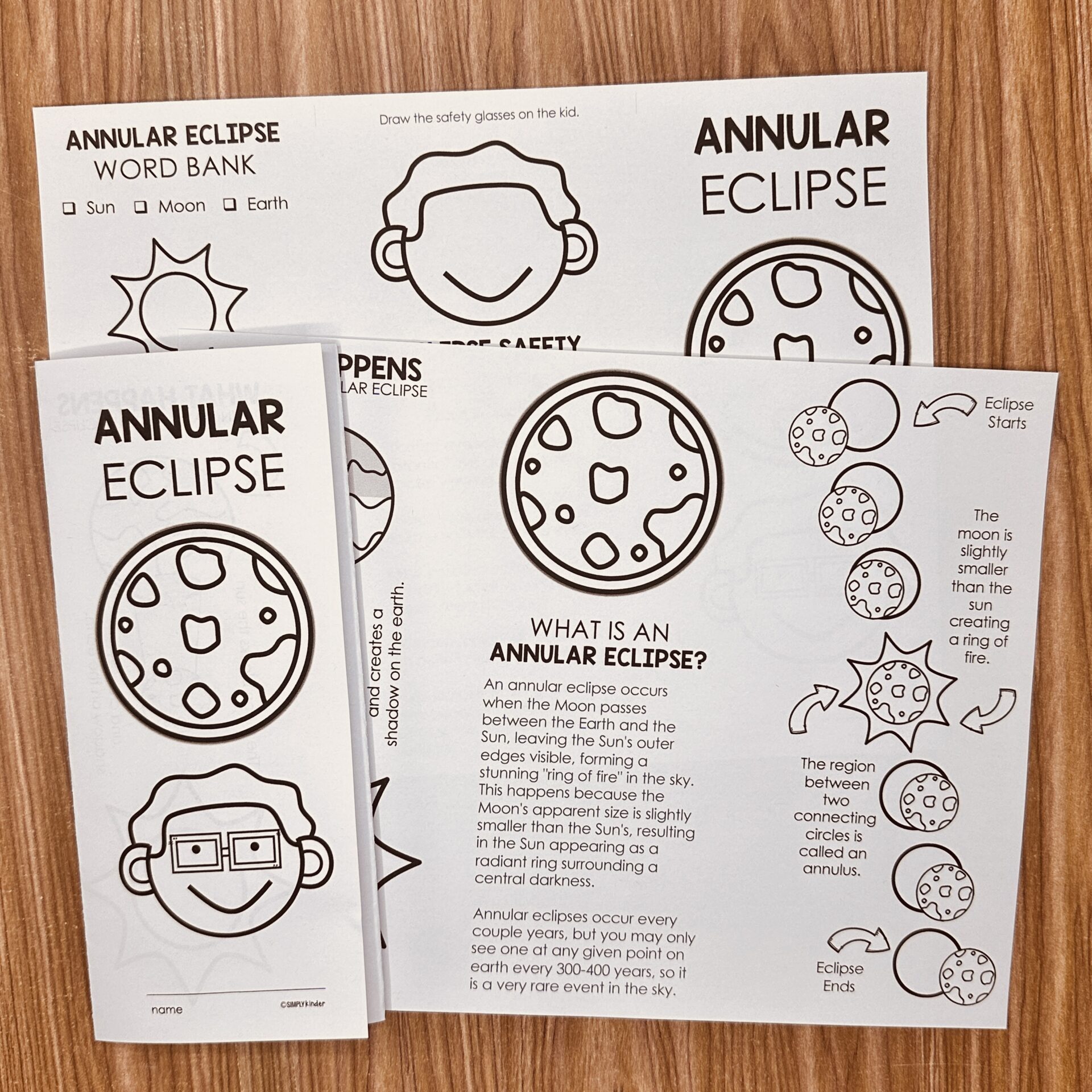 Annular Eclipse Upsell - Simply Kinder