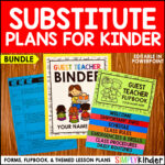 Sub Plans Bundle with Templates, Emergency Sub Plans, Sub Binder, Sub ...