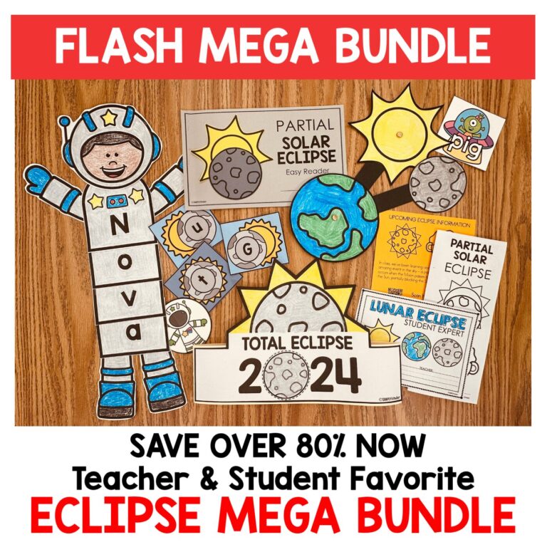 Lunar Eclipse 2025 Activities MEGA BONUS Bundle for Solar Eclipses ...
