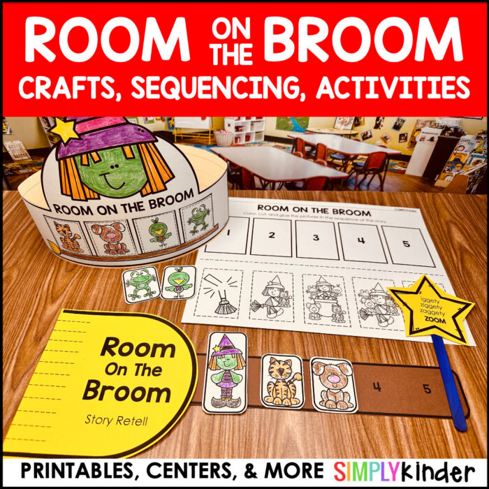 Room On The Broom Craft, Sequencing, and Activities - Simply Kinder