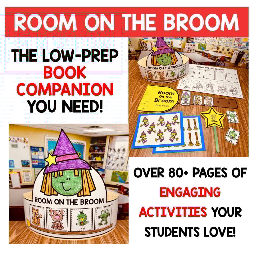 Room On The Broom Craft, Sequencing, and Activities - Simply Kinder