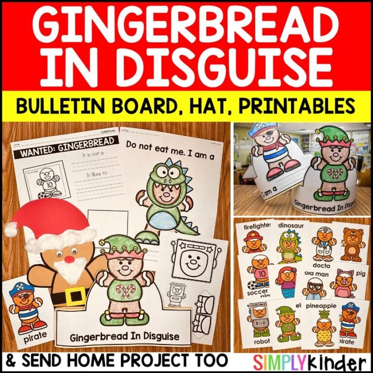 Disguise a Gingerbread Man Writing & Craft, Gingerbread in Disguise ...