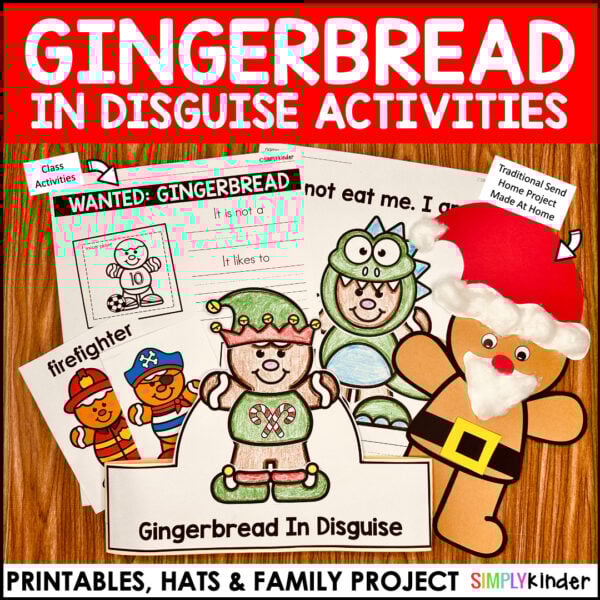 Disguise a Gingerbread Man Writing & Craft, Gingerbread in Disguise ...