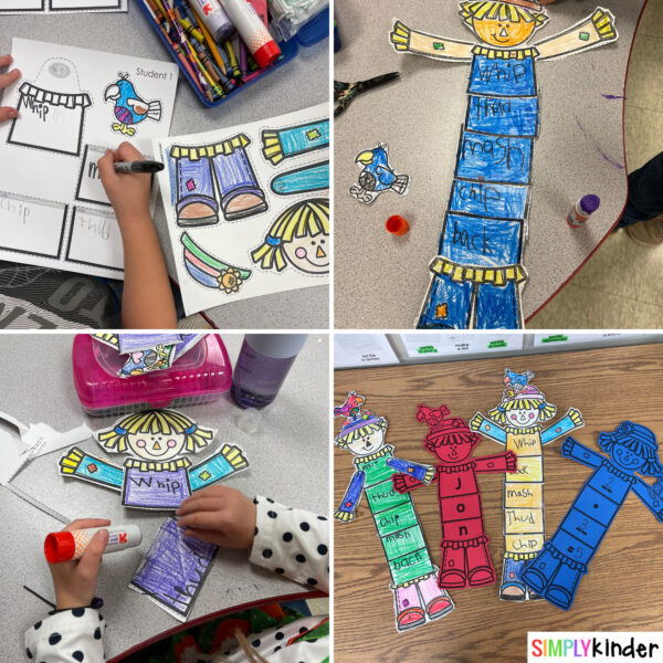 Fall Scarecrow Activity Craft for Kindergarten - Simply Kinder