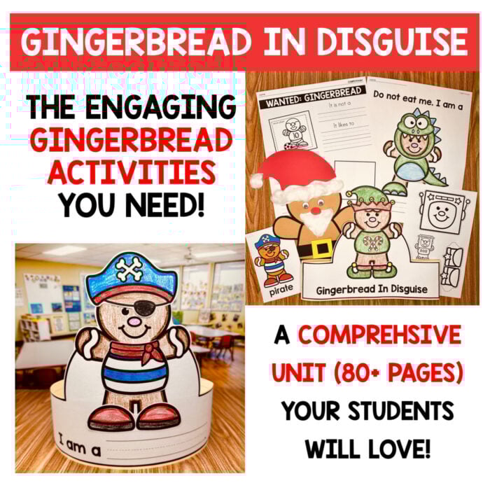 Disguise a Gingerbread Man Writing & Craft, Gingerbread in Disguise ...