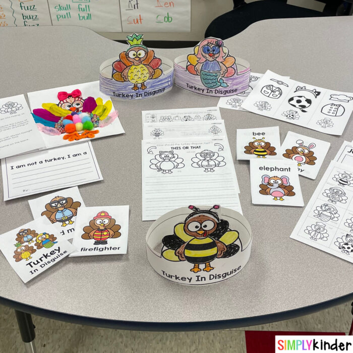 Turkey in Disguise Activities - Simply Kinder
