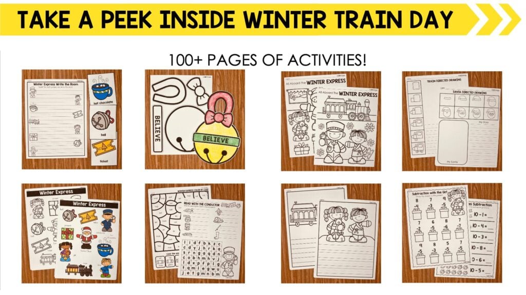 Winter Christmas Theme Days Activities, Gingerbread Day, Elf Day, Polar ...