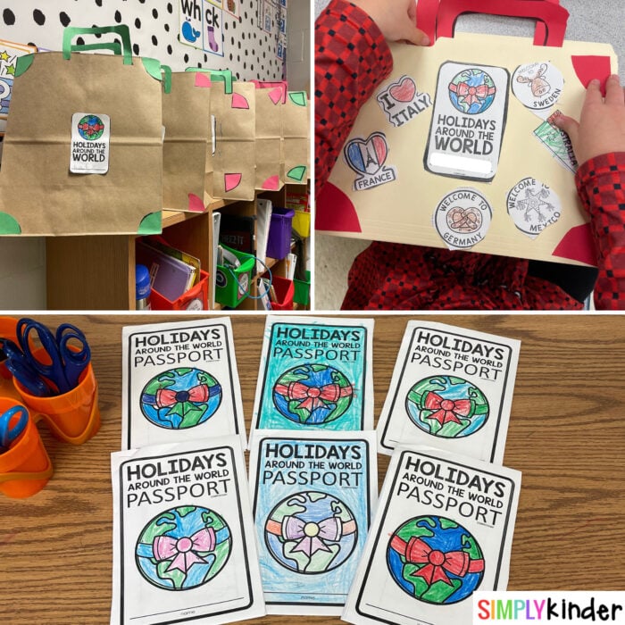 Holidays Around the World Activities in Kindergarten - Simply Kinder
