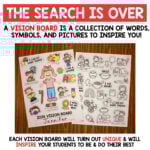 Vision Board for Kids - New Year Goals - Simply Kinder
