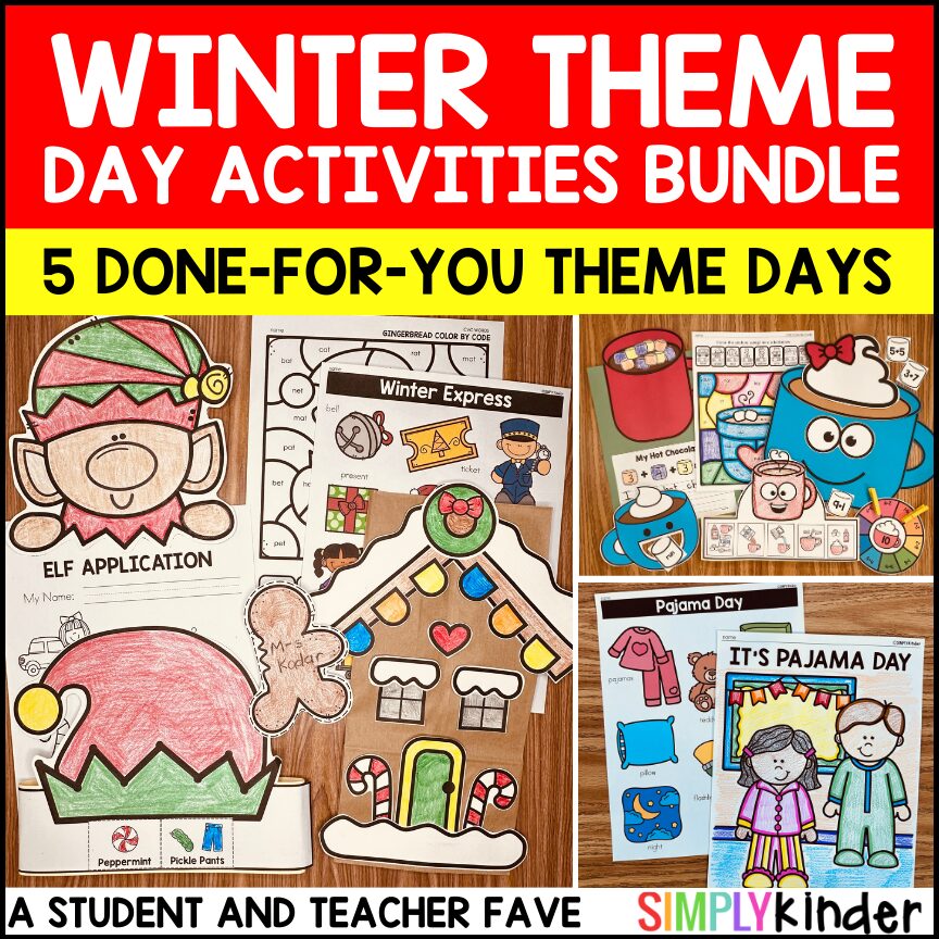 Hot Chocolate Winter Theme Day, Craft, Bulletin Boards, Literacy & Math ...