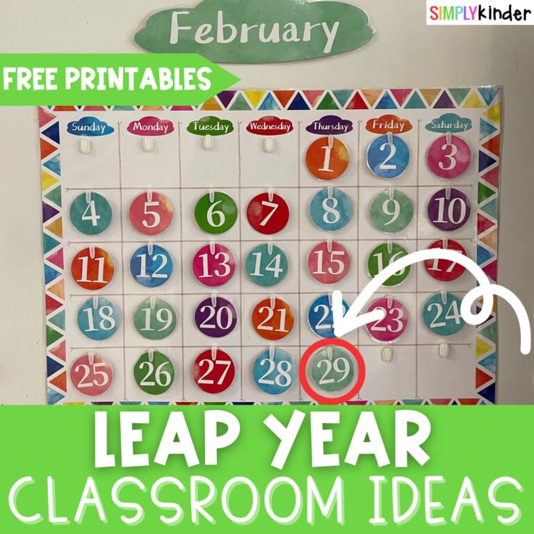 January Classroom Management - Simply Kinder