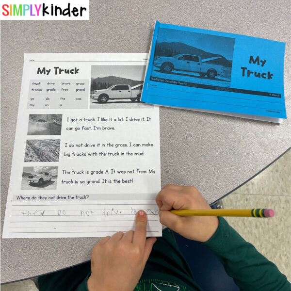 Nonfiction Decodable Passages in the Classroom - Simply Kinder