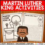 Martin Luther King Bundle of Activites, Craft, Reports, & No Prep ...