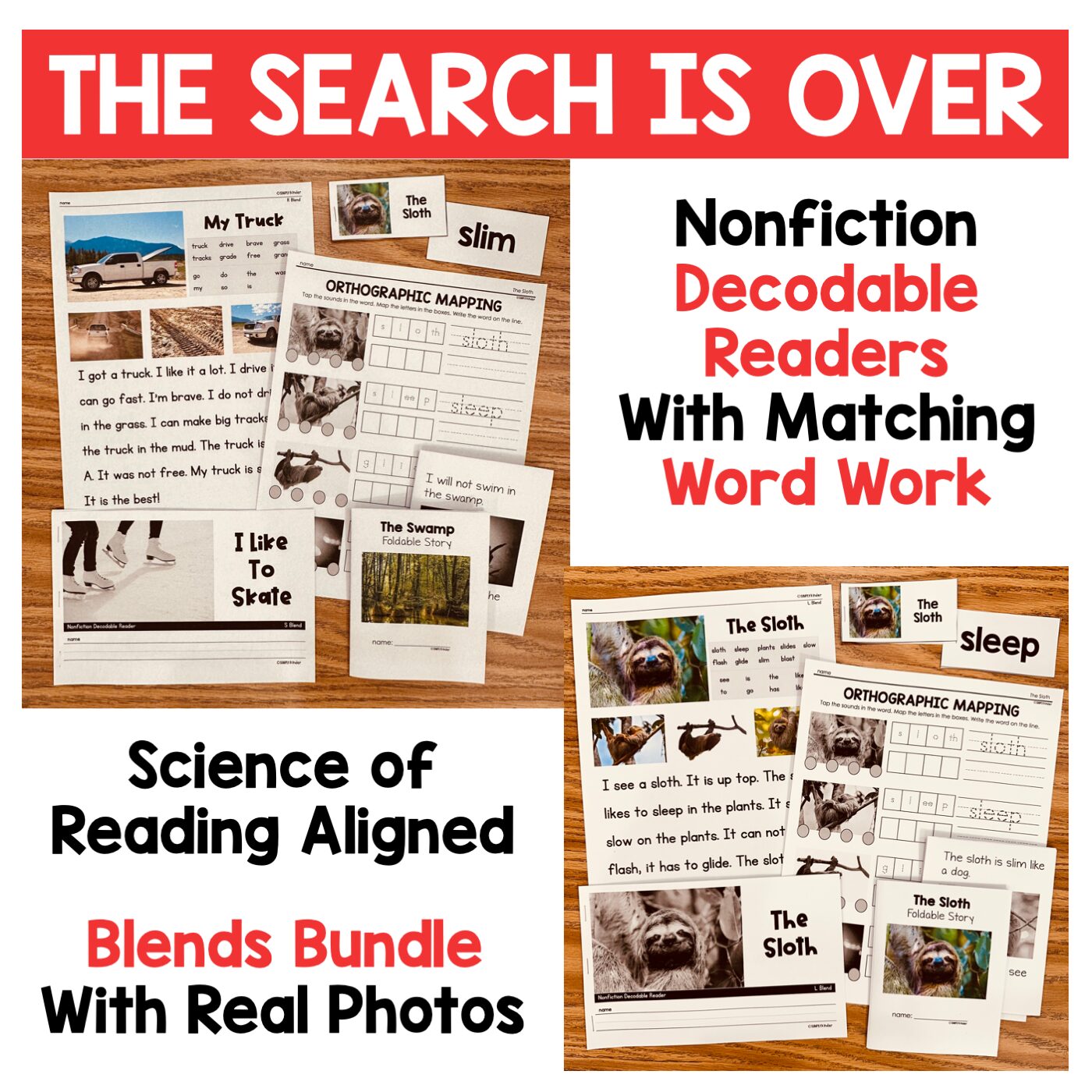 Nonfiction Blends Decodable Readers with Real Pictures, Passages, Books ...