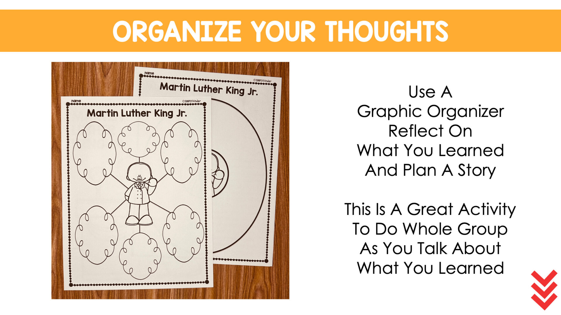 Martin Luther King Craft, Research, and Writing Activities by Simply Kinder