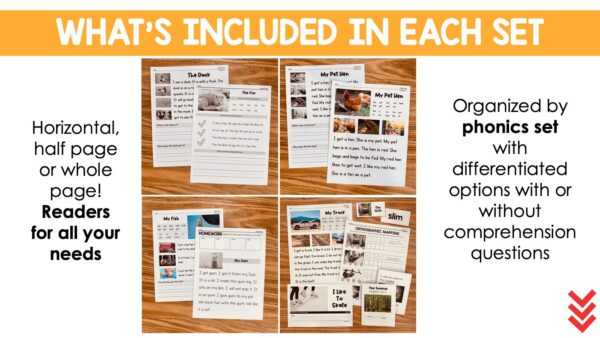 Nonfiction Decodable Readers with REAL Pictures, Decodables, Passages ...