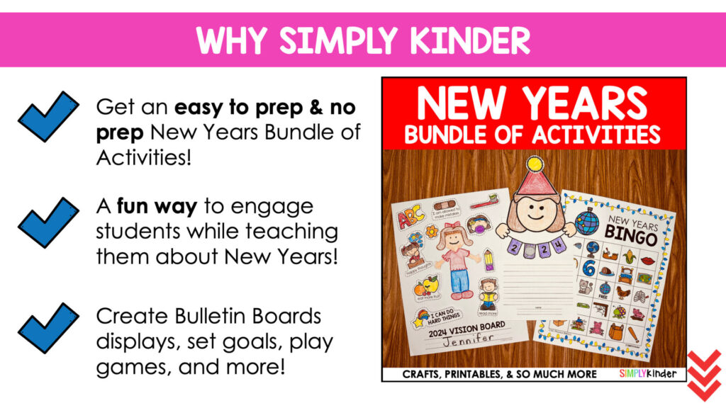 New Years 2025 Bulletin Boards, Activities, Resolutions, Crafts for ...