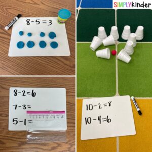 Math Center Ideas for Kindergarten - Simply Kinder
