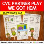 St. Patrick's Day Activity Bundle For Kindergarten and First Grade ...