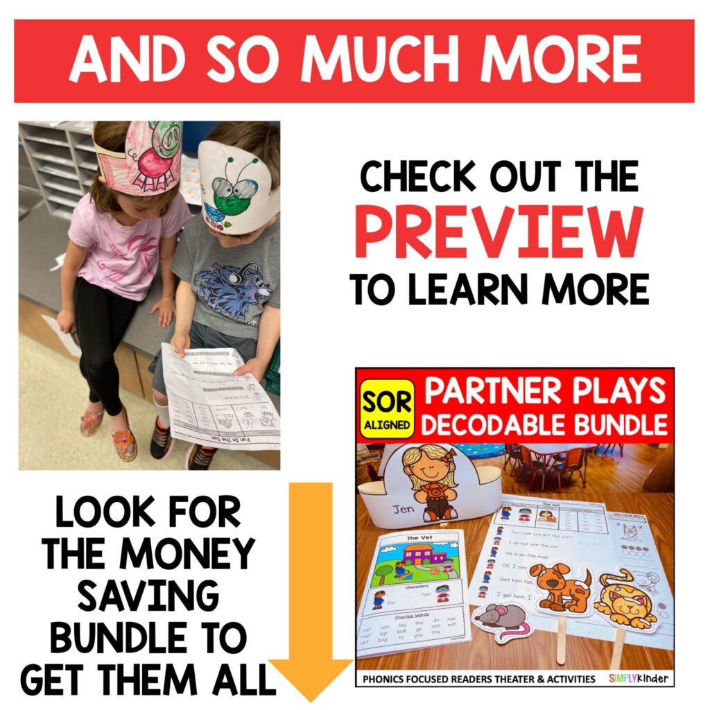 CVC Decodable St. Patrick's Day Readers Theater for Kindergarten ...