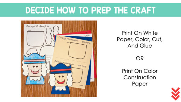 George Washington Craft, Research, and Writing Activities - Simply Kinder
