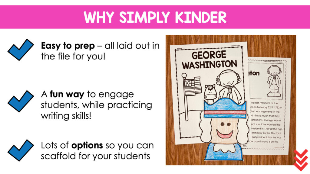 George Washington Craft, Research, and Writing Activities - Simply Kinder