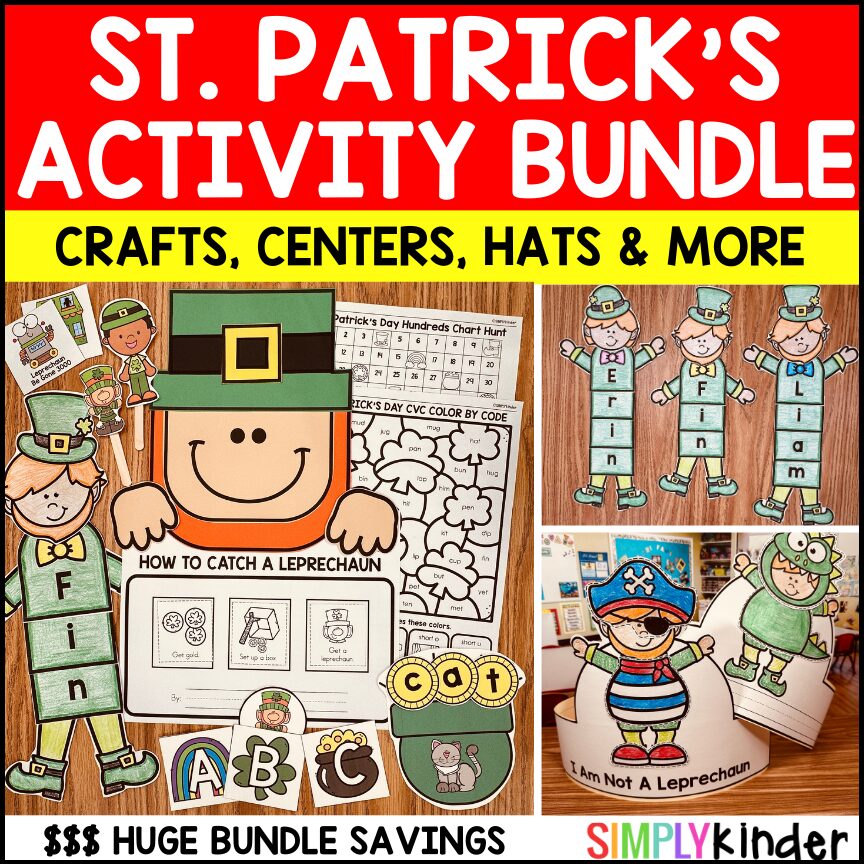 St. Patrick's Day Crafts for Kindergarten - Simply Kinder