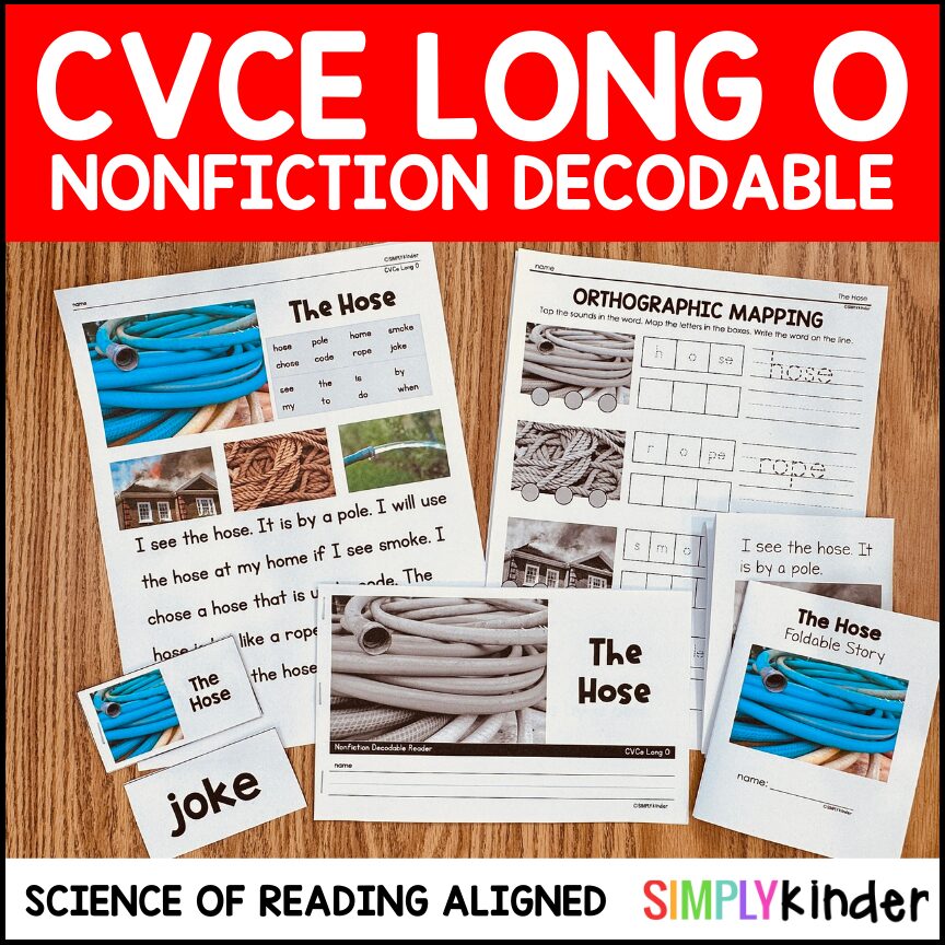 Nonfiction Decodable Readers & Word Work Activities with Real Pictures ...
