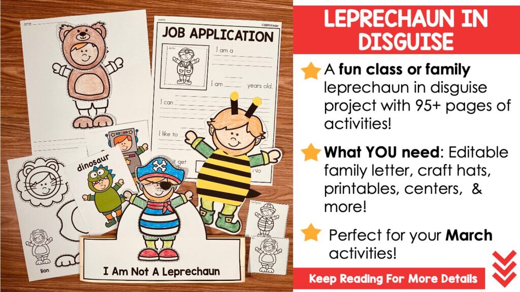 Disguise a Leprechaun St. Patrick's Day Activities for March in ...