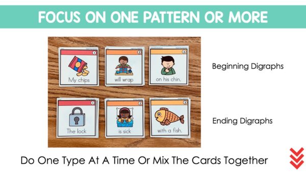 Silly Sentences Digraph Decodable Writing Word Practice Center for ...