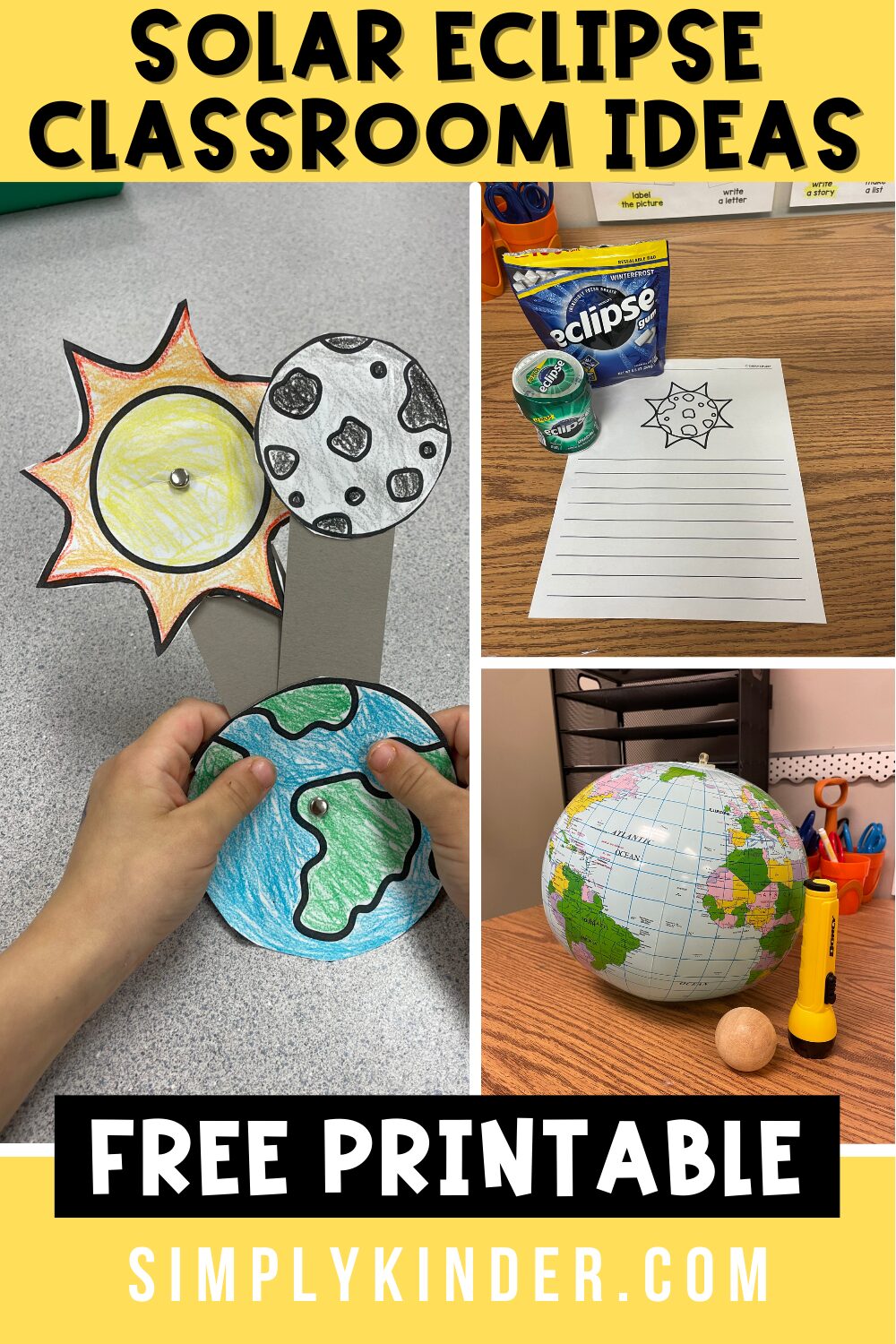 Solar Eclipse 2024 Ideas for the Classroom - Simply Kinder