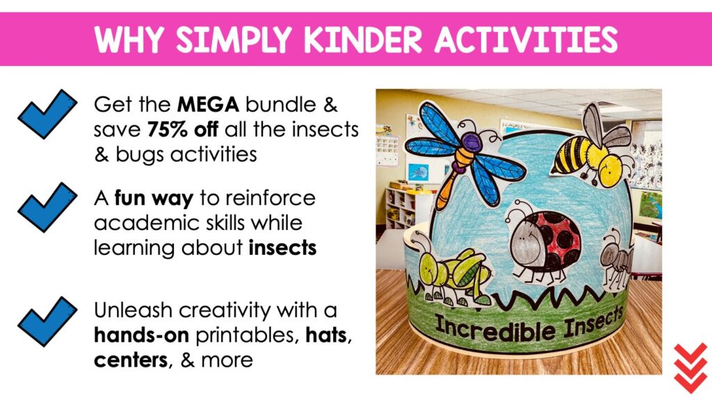 Insects & Bugs MEGA Activities: Crafts, Printables, Readers, Centers ...