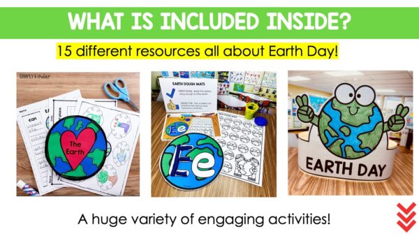 Earth Day MEGA Bundle of Activities: Crafts, Readers, Color by Code ...