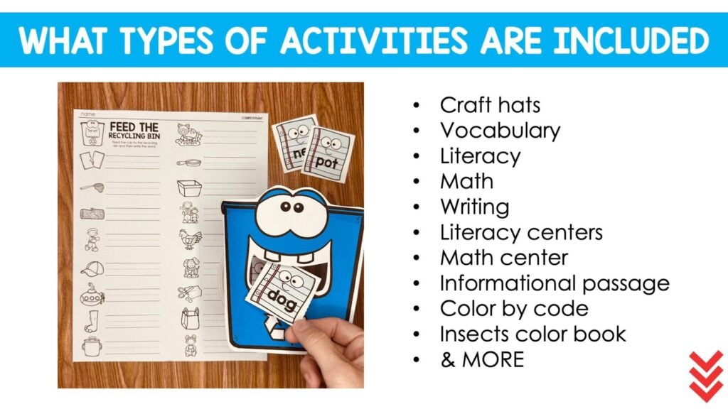 Earth Day No Prep Activities for Kindergarten, Crafts, Printables ...
