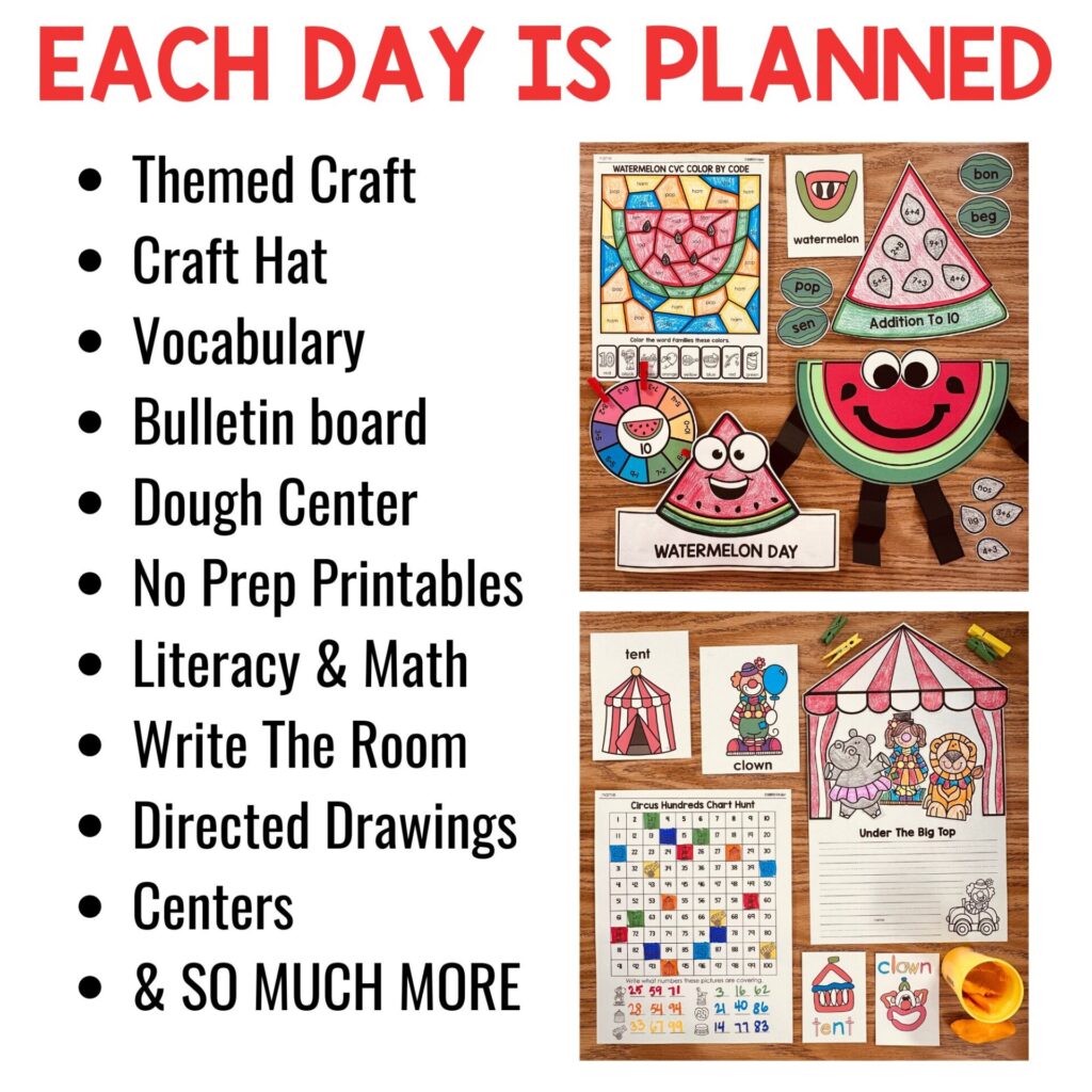 End of the Year Theme Days Activities: Beach, Pirate, Camping, & MORE ...